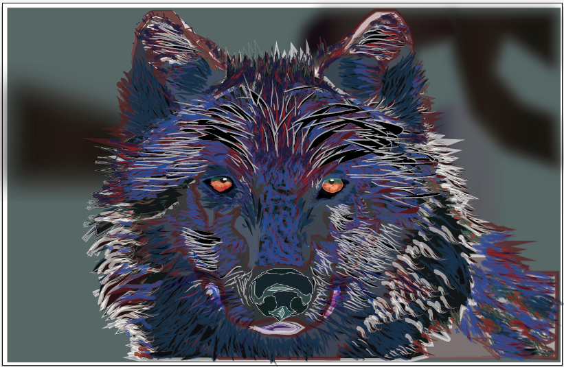 CG-S12-JTORRES: WEEK 8- TRACE DRAWING: Wolf Variations