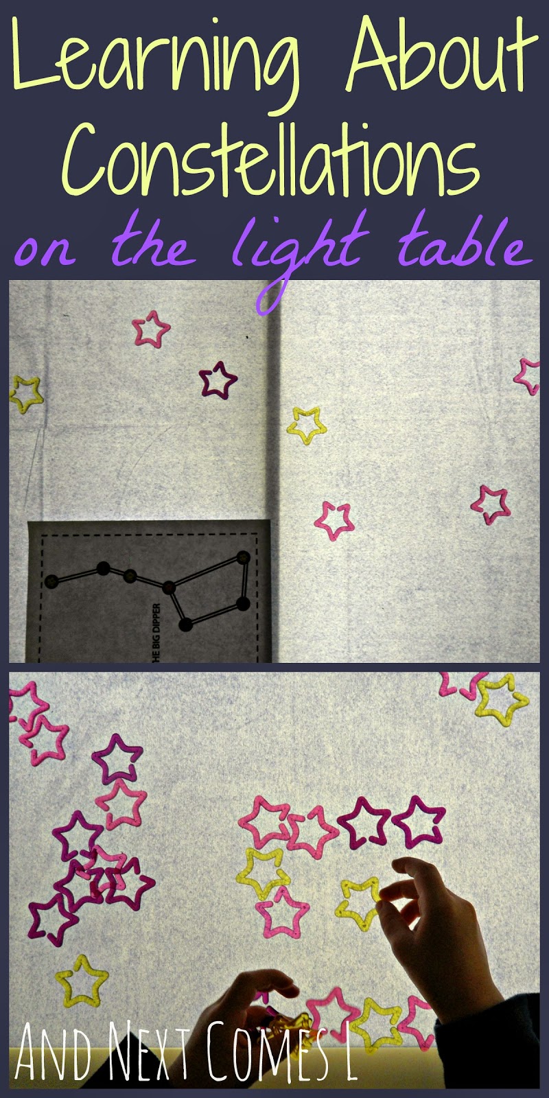 Light Table Constellation Activity for Kids | And Next Comes L ...