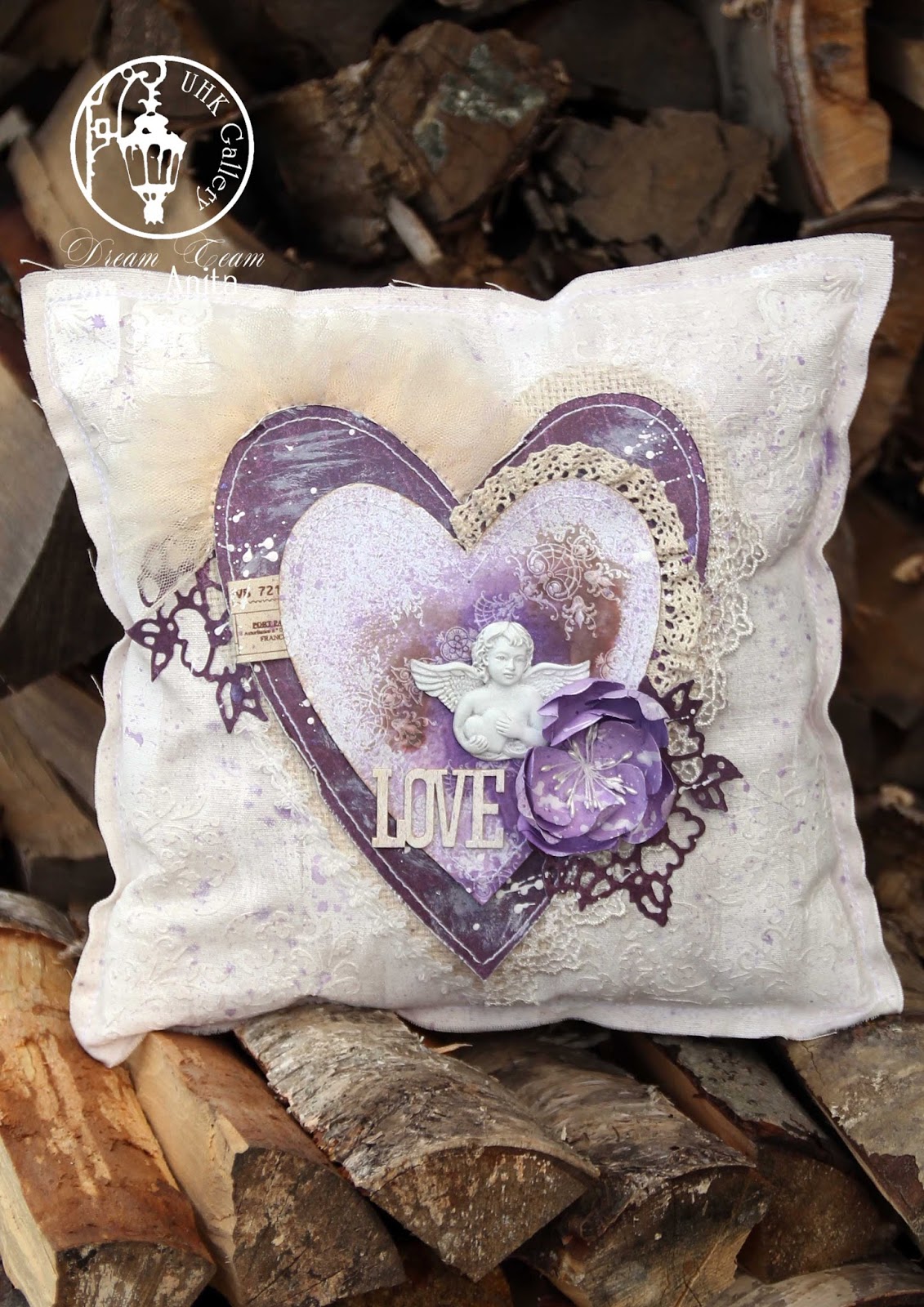 Studio Family Values by Anita Nosova: Подушка "Angel..." Специально для ...