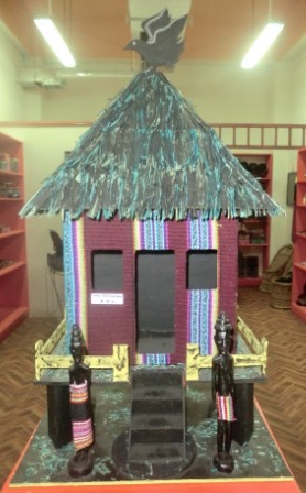 Rumah adat Timor | Bisnis Tais Timor Leste Online