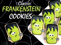 Bride of Frankenstein Cookies
