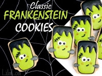Bride of Frankenstein Cookies