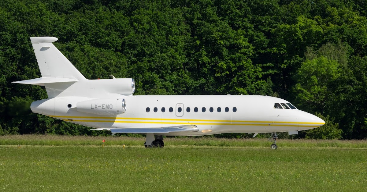 FLUGZEUGE Privatjets etc: LX-EMO Dassault Falcon F900EX F900 > FYL