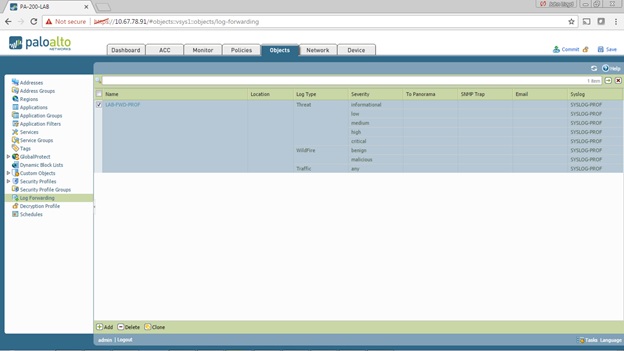 My Palo Alto Networks PCNSE Journal: Configuring Syslog, SNMP and ...