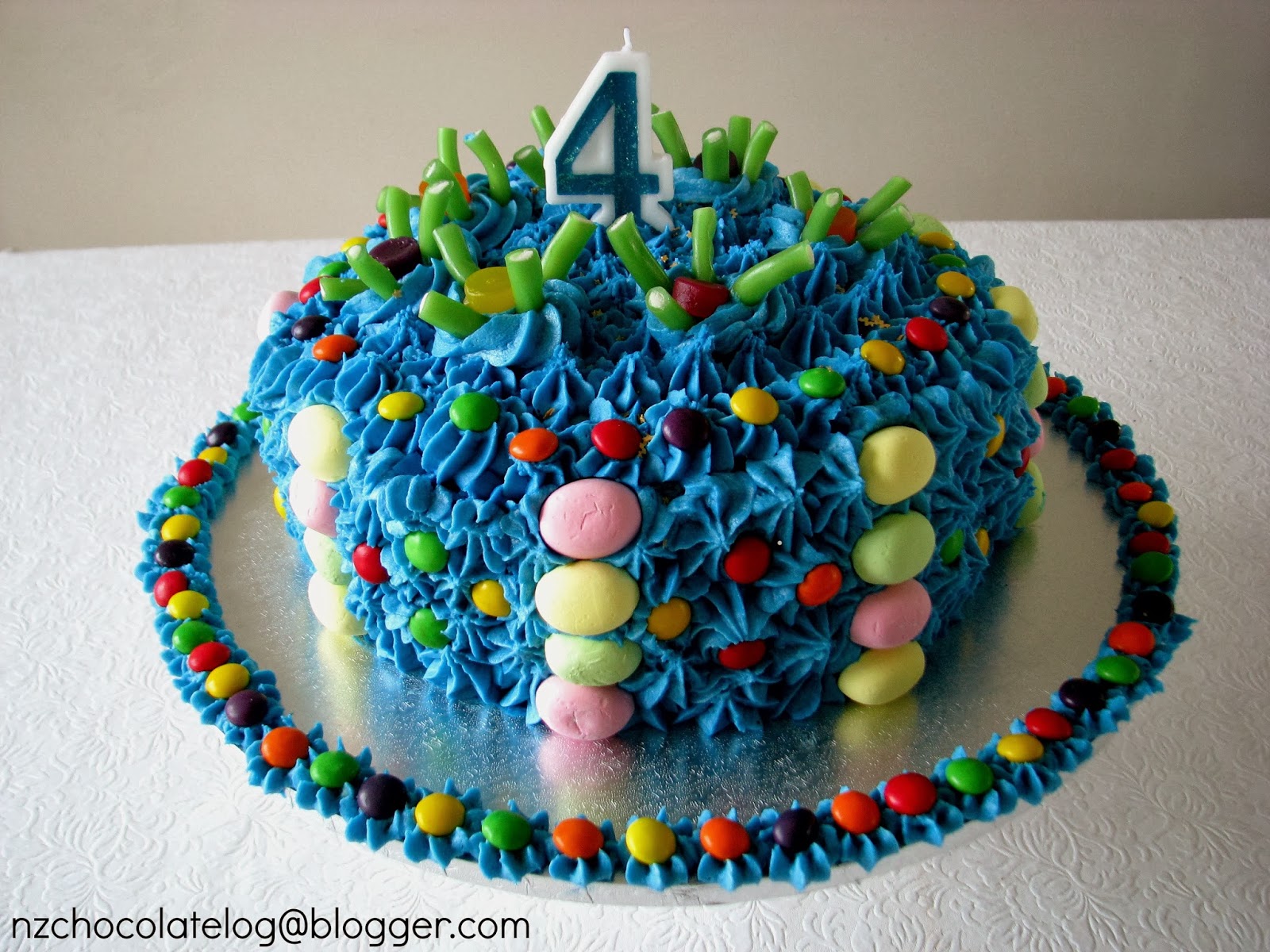 Chocolate Log: Fabulous Fourth Birthday Treats