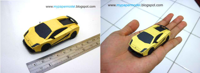 Lamborghini Gallardo LP570-4 Superleggera Papercraft | Papercraft ...