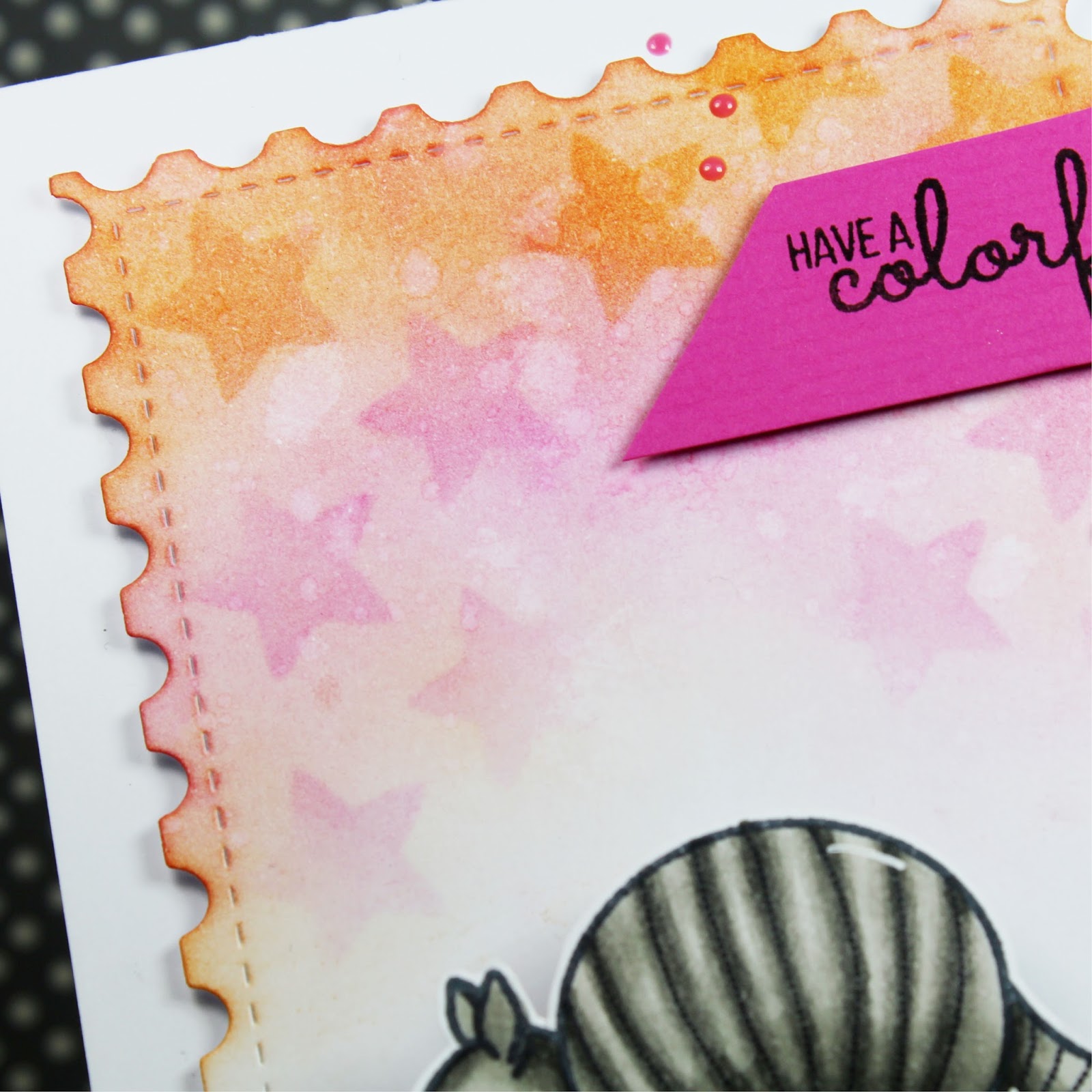 Create a smile: [VIDEO] Backgrounds with Stencils & Distress Ink