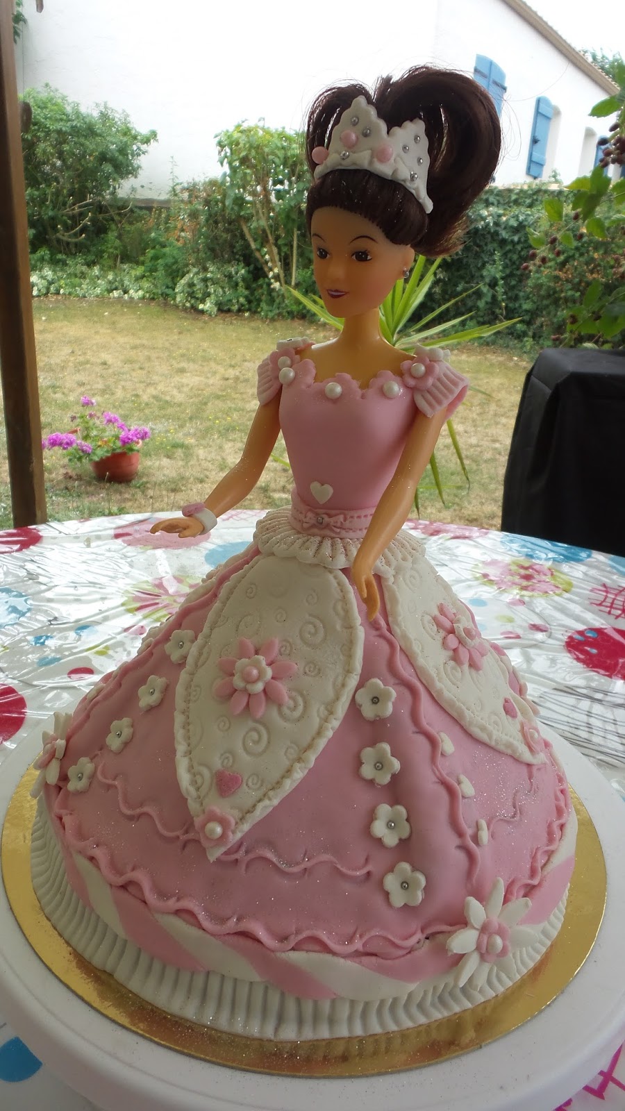 Mes créations pâtissières: Gâteau de Princesse