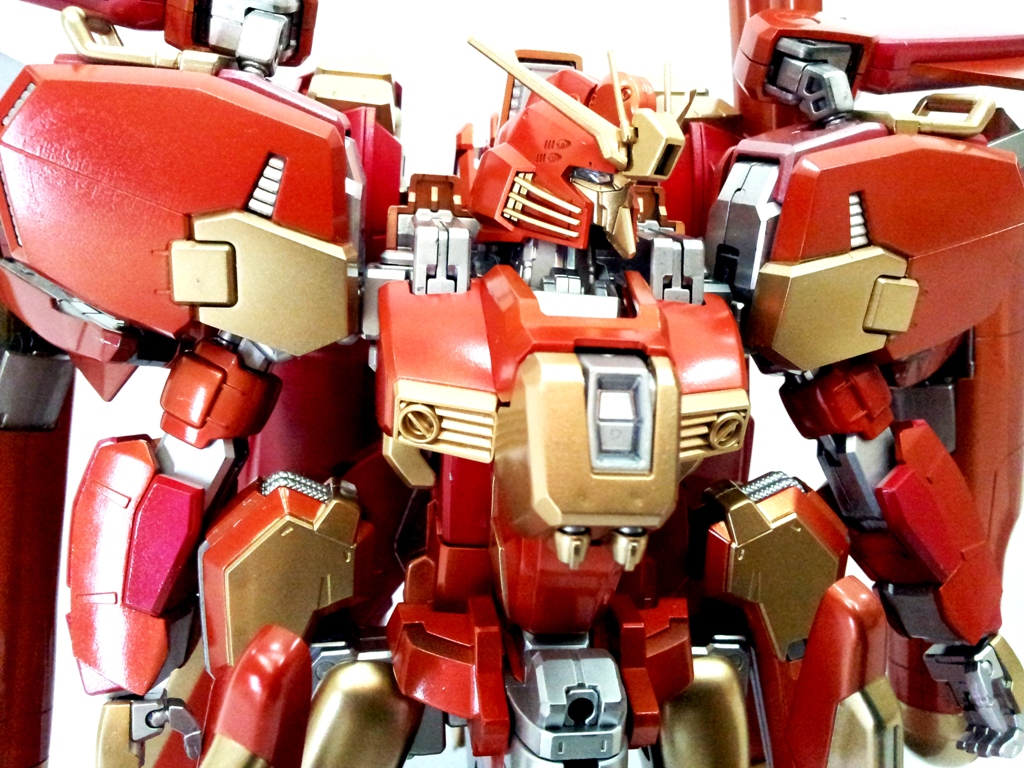 GUNDAM GUY: MG 1/100 EX-S Gundam [Red Army] - Painted Build