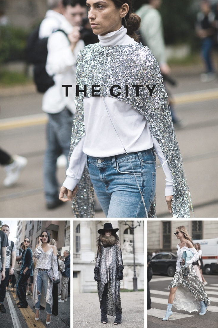 Fashion inspiration : Silver Sequins | Cool Chic Style Fashion