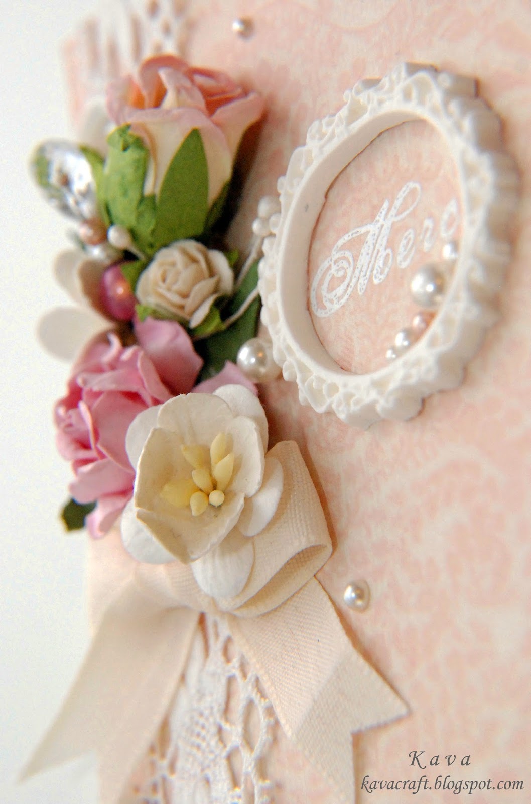 KAVA Craft: "Merci" Card