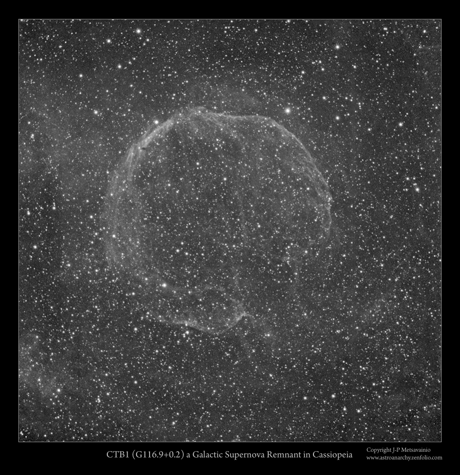 Astro Anarchy: Abell 85 (CTB1), a dim Galactic Supernova Remnant in ...