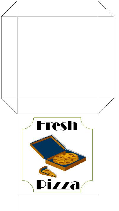 LimeGirlz AG: Print a doll pizza box!