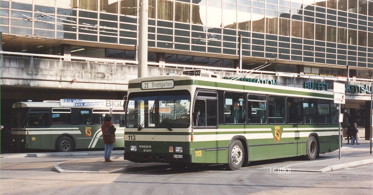 Busworld Photography: Bern Volvo B10R bound for Bremgarten
