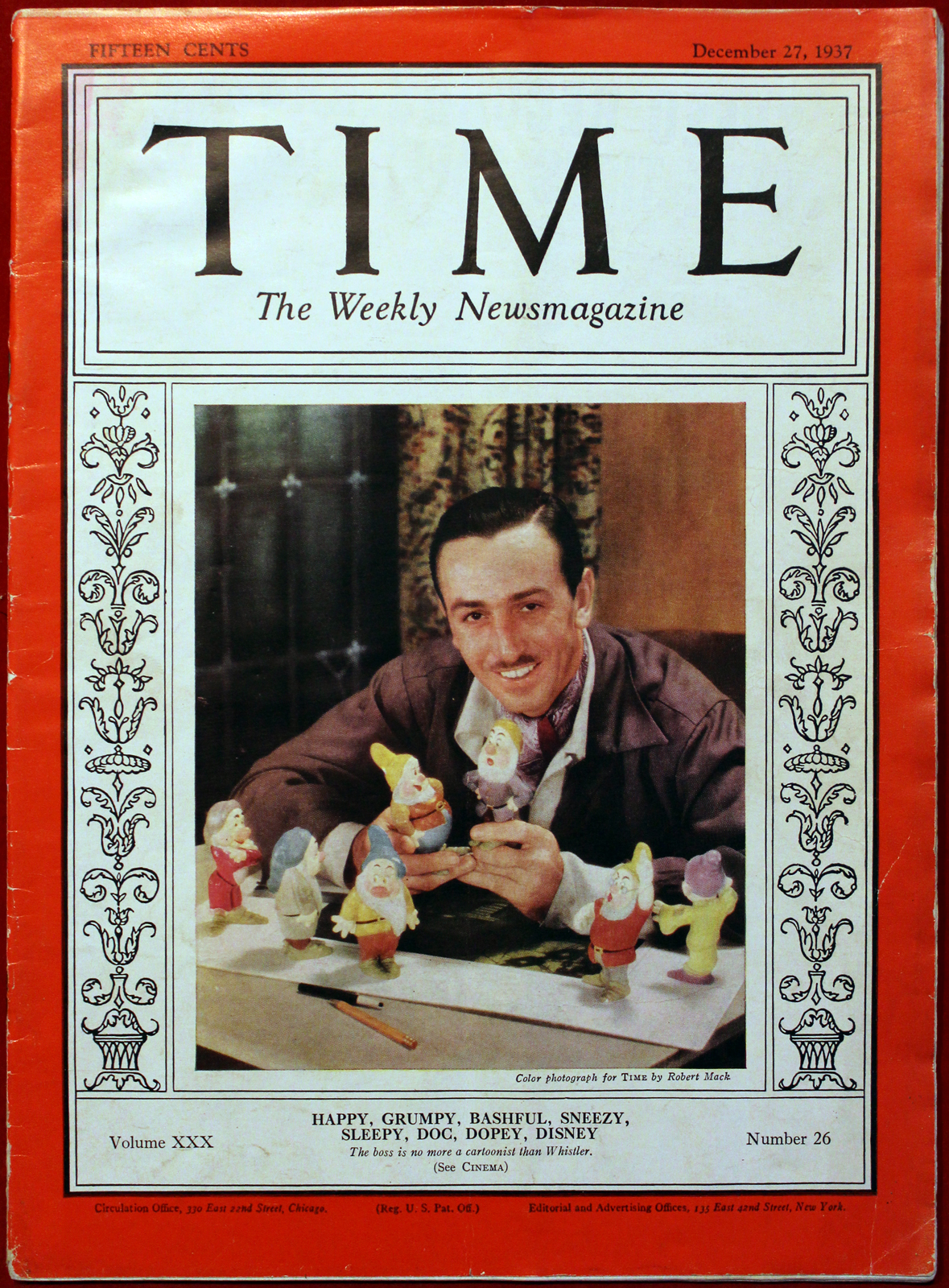Filmic Light - Snow White Archive: 1937 Time Magazine