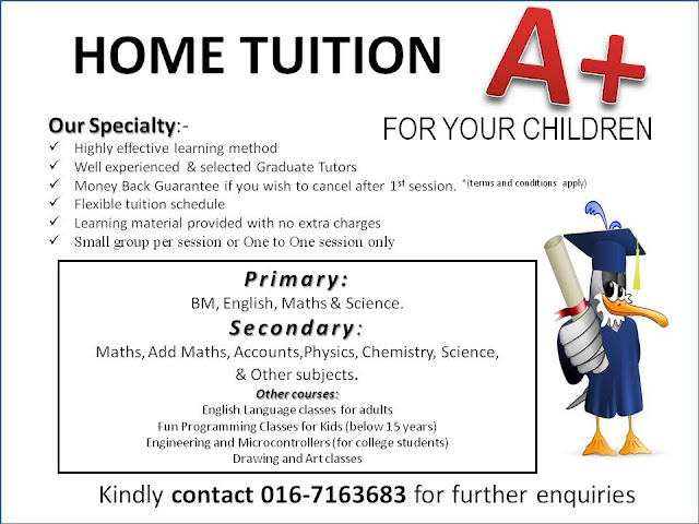 Home Tuition for your Children: Home Tuition