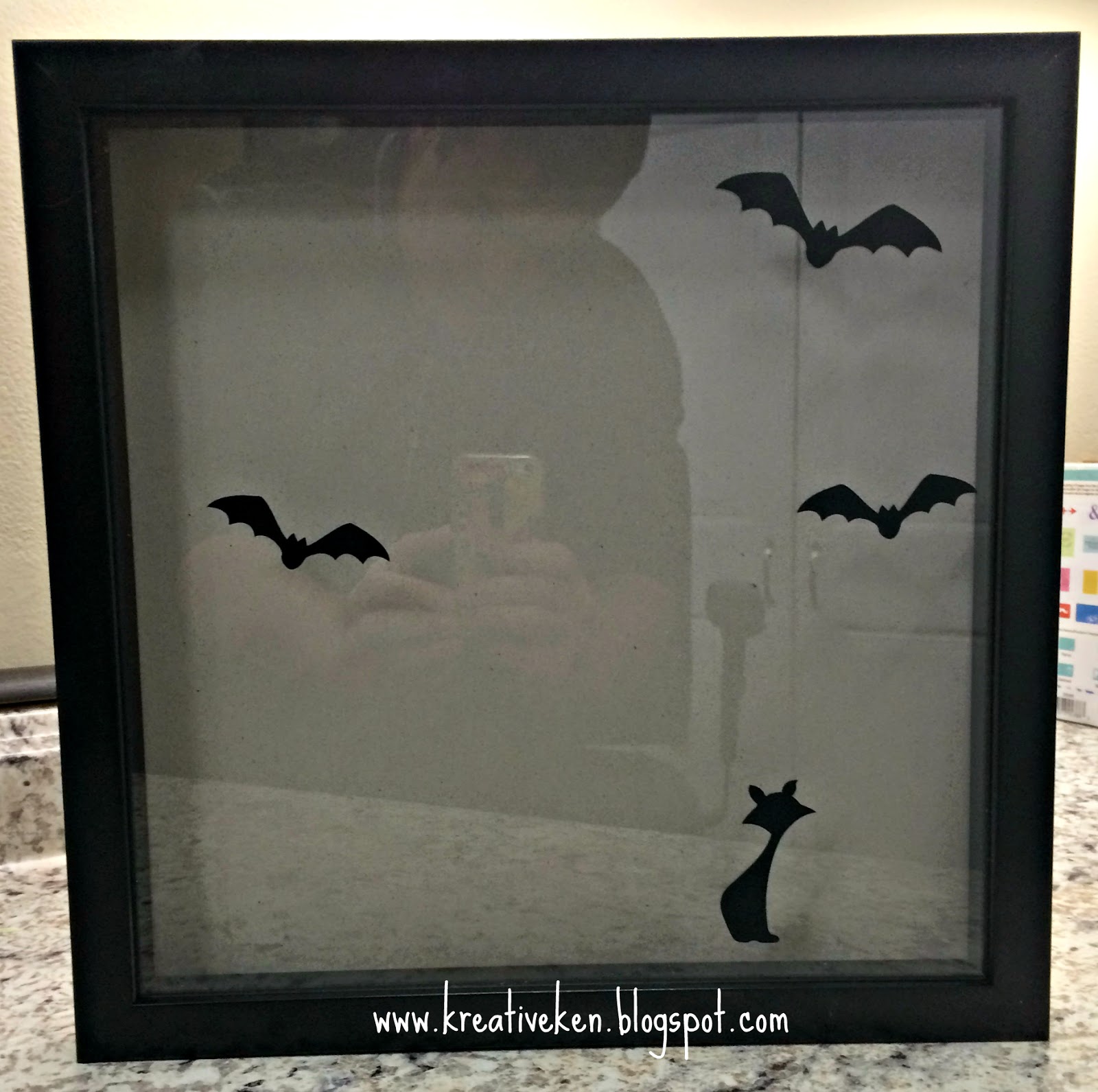 SPOOKY HALLOWEEN FRAME | Ken's Kreations