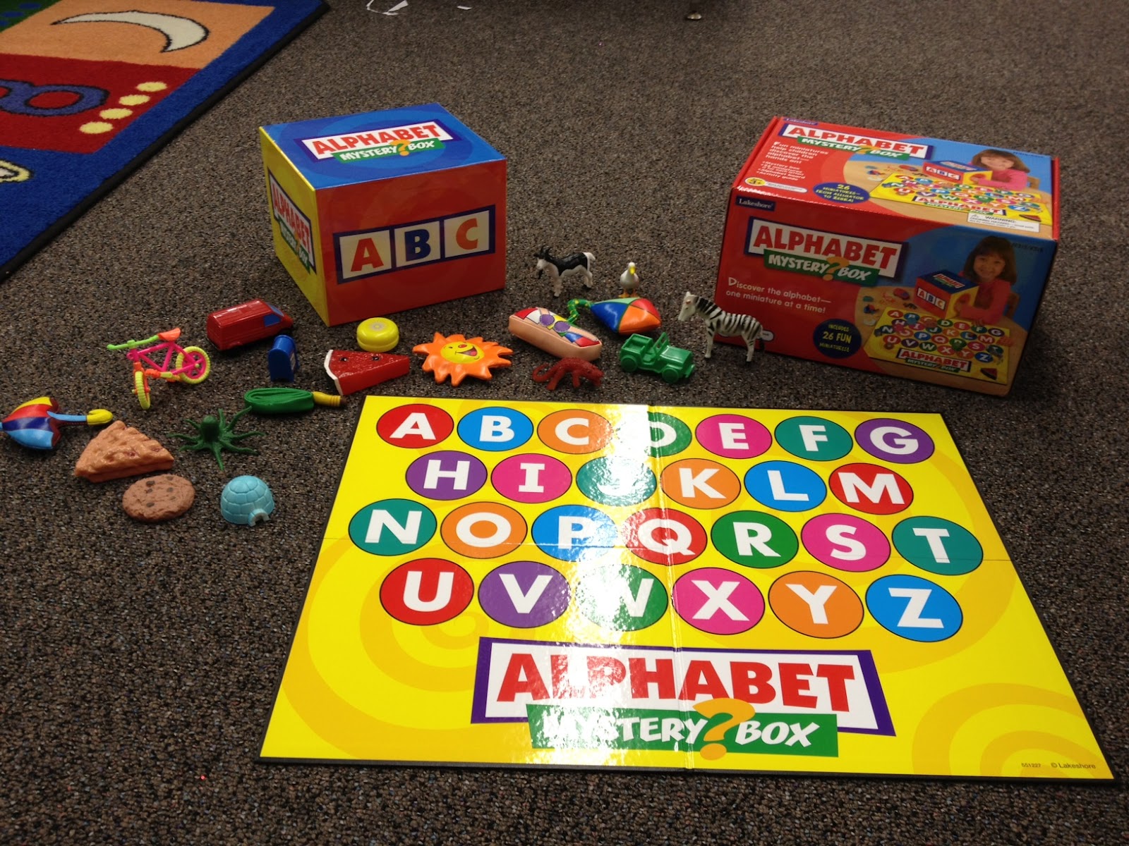 Alphabet Mystery Box - Apples & ABC's