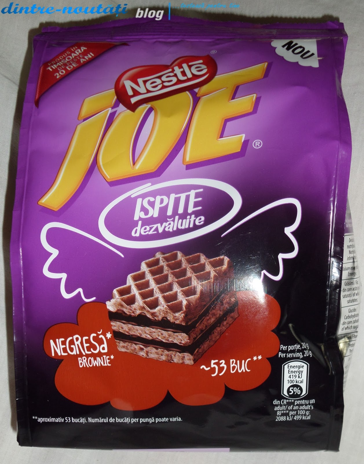 jOE Nestle ISPITE dezvăluite NEGRESĂ BROWNIE | D-Nblog. Păreri sincere ...