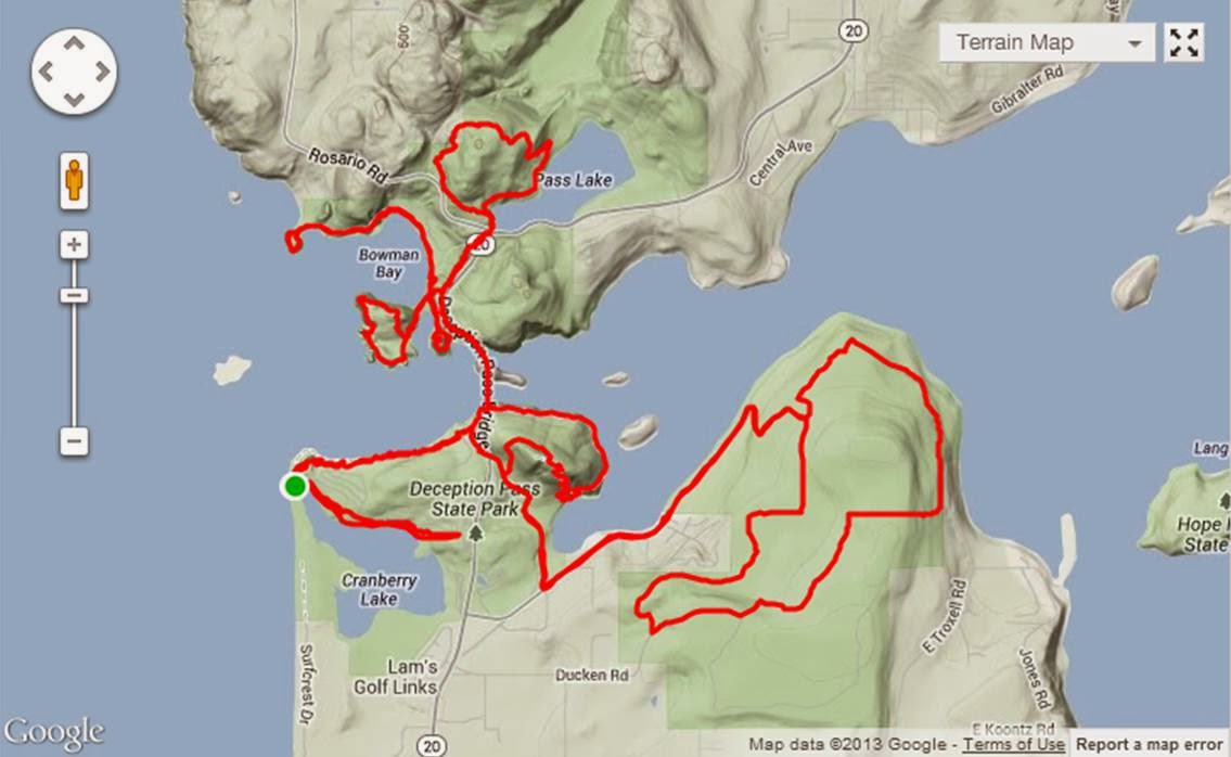 Seeking Ultra: Deception Pass course preview