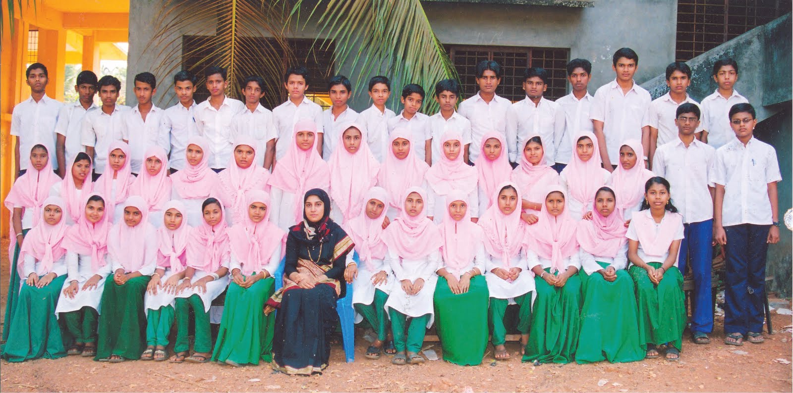 10C Students 2007, KHM High School Valakkulam
