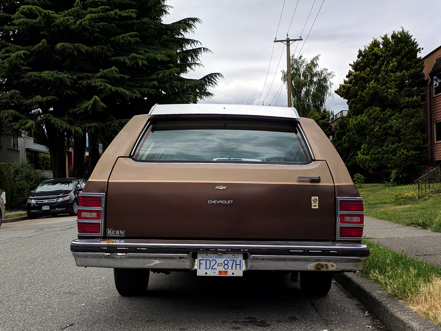 Old Parked Cars Vancouver: 1981 Chevrolet Impala Wagon