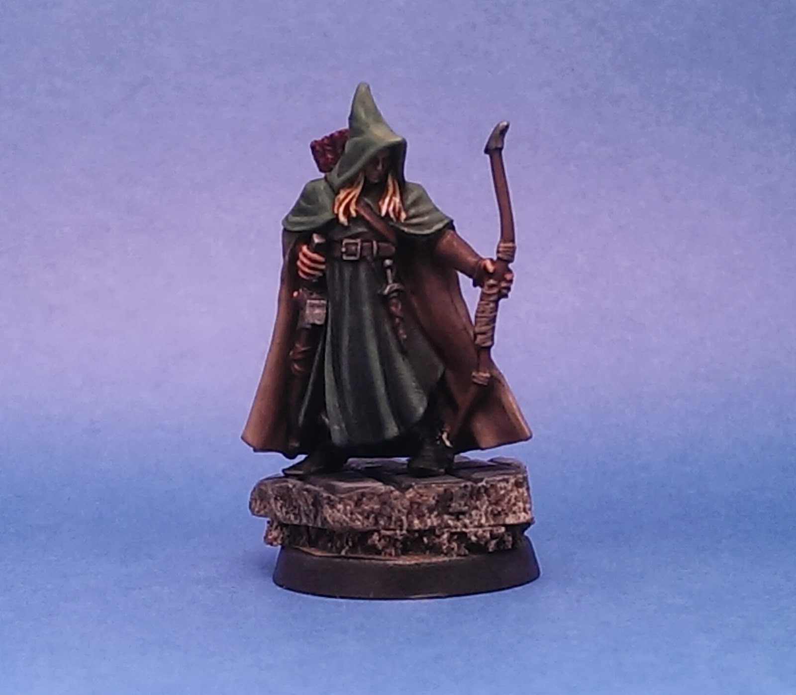 Astral Knights: Showcase: D&D half elf ranger.