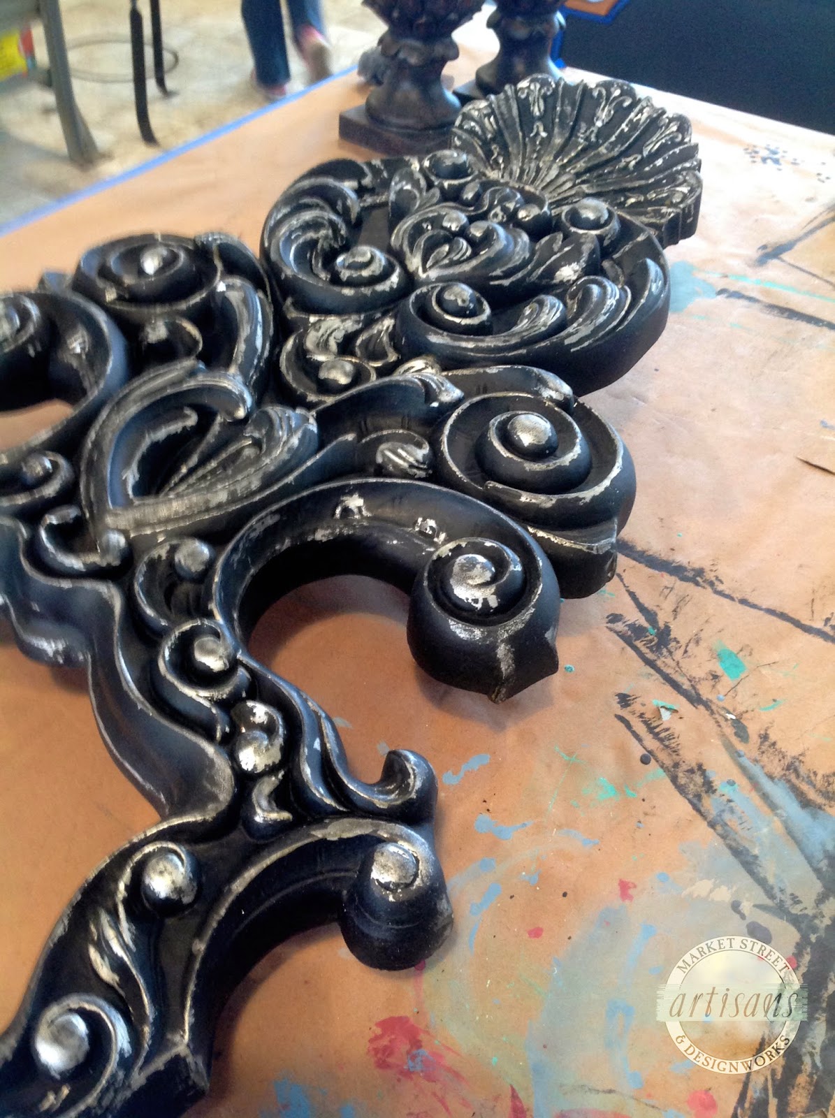 Market Street Artisans: How we did it: The Gilding Process