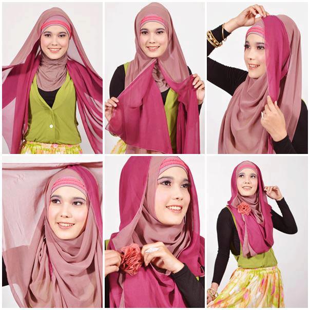amiihong's blogs: Tutorial Hijab Simple