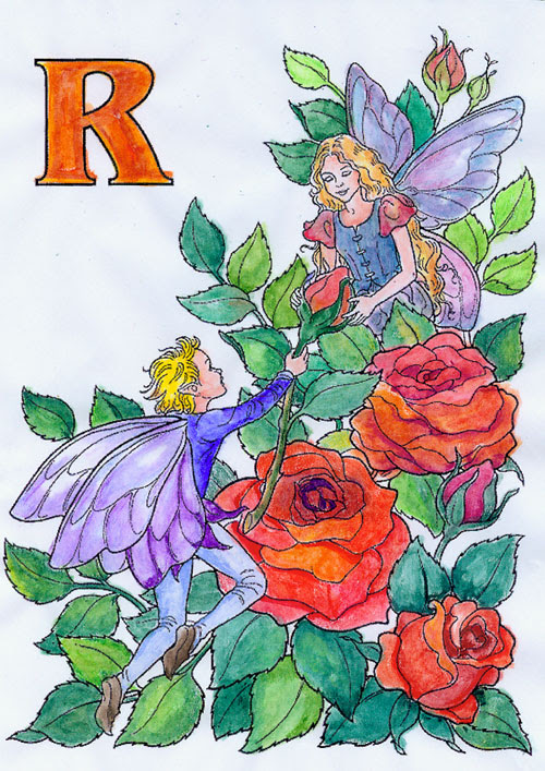 Ulla Hennig's Art Adventures: The Rose Fairies
