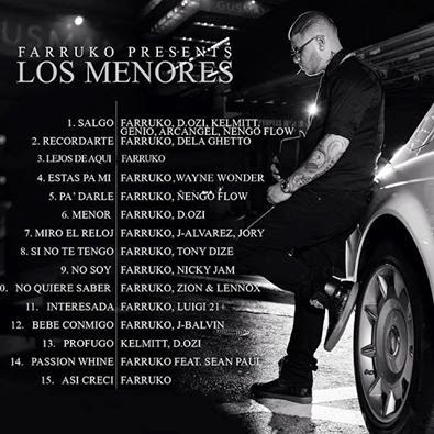 Farruko Presents: Los Menores (iTunes Album 2014) - Frases Urbanas