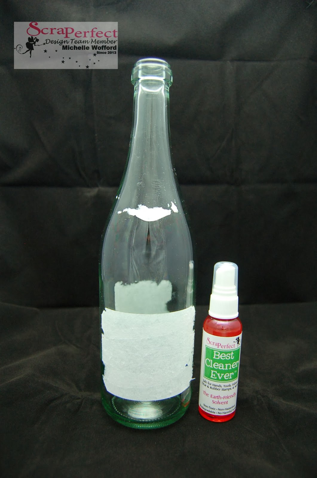 Removing a label with the Best Cleaner Ever – ScraPerfect