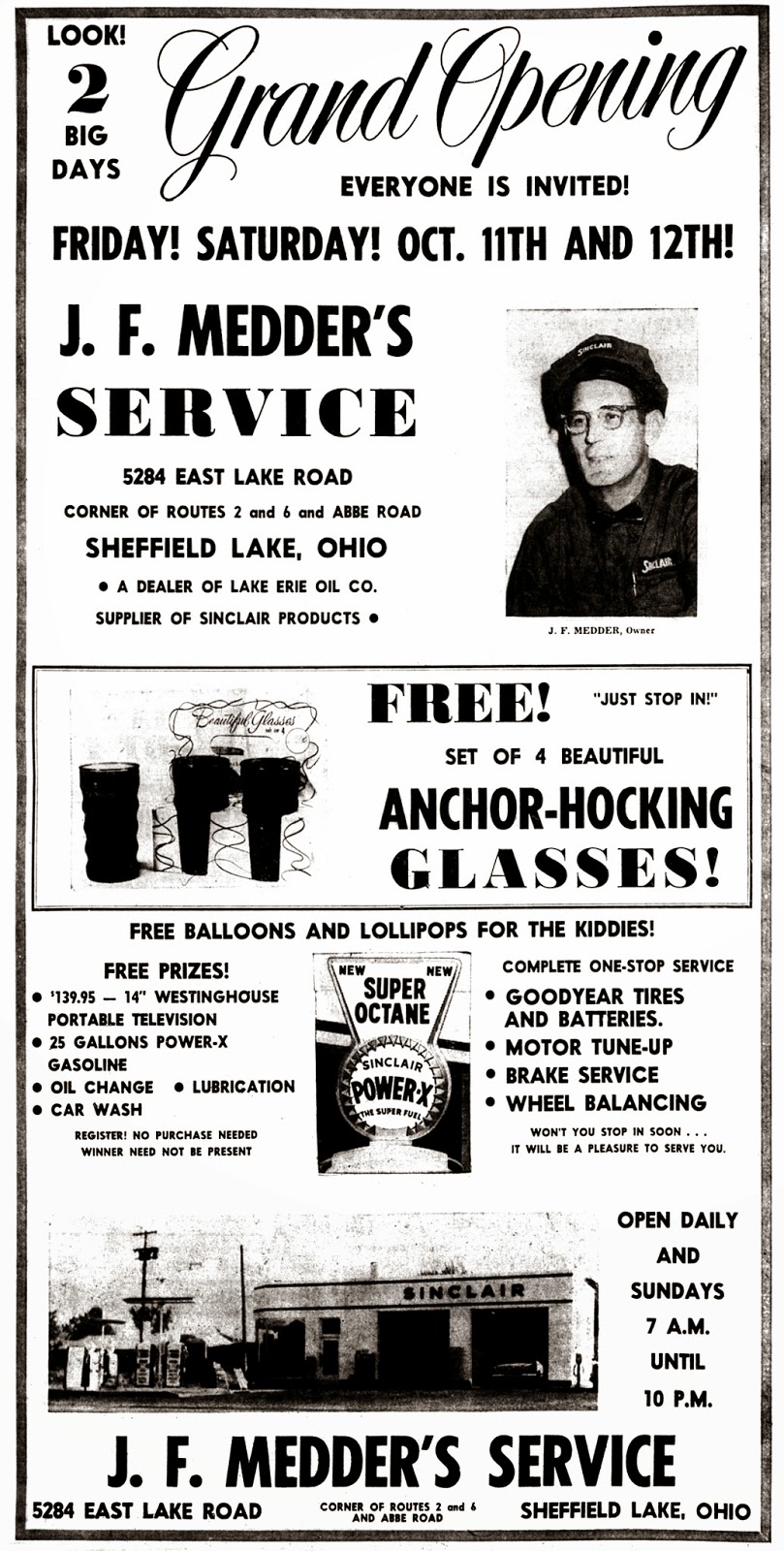 Brady's Bunch of Lorain County Nostalgia: October 10, 1957 - J.F ...