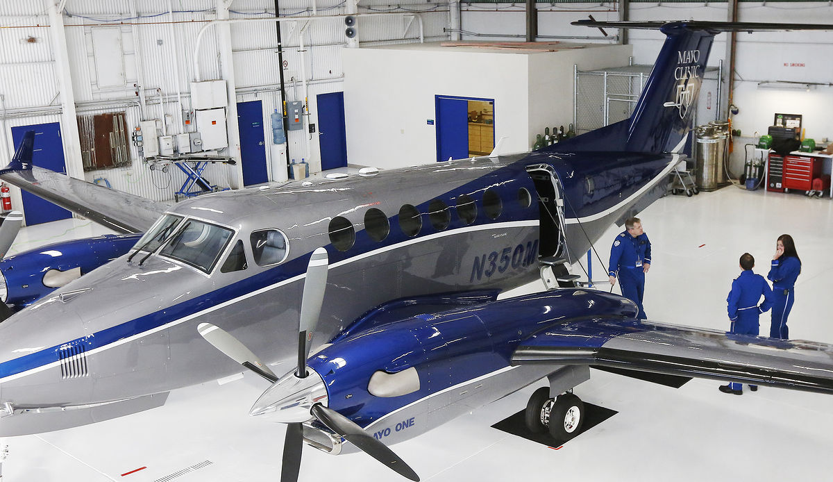 Kathryn's Report: Mayo Clinic adds wings to its transport fleet