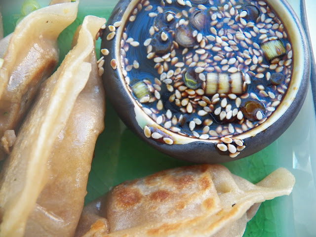 Potstickers using leftovers - Sid's Sea Palm Cooking