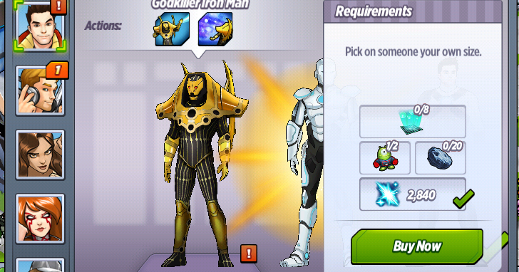 MARVEL AVENGERS ACADEMY: GotG Vol. 2 Character Outfit: Godkiller Iron Man