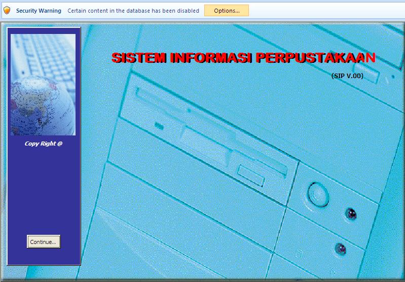Source Code Program Perpustakaan dengan M.Access - Source Code