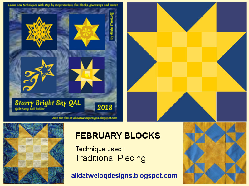 Starry Bright Sky QAL - pattern 2 | Alida (tweloq) Designs