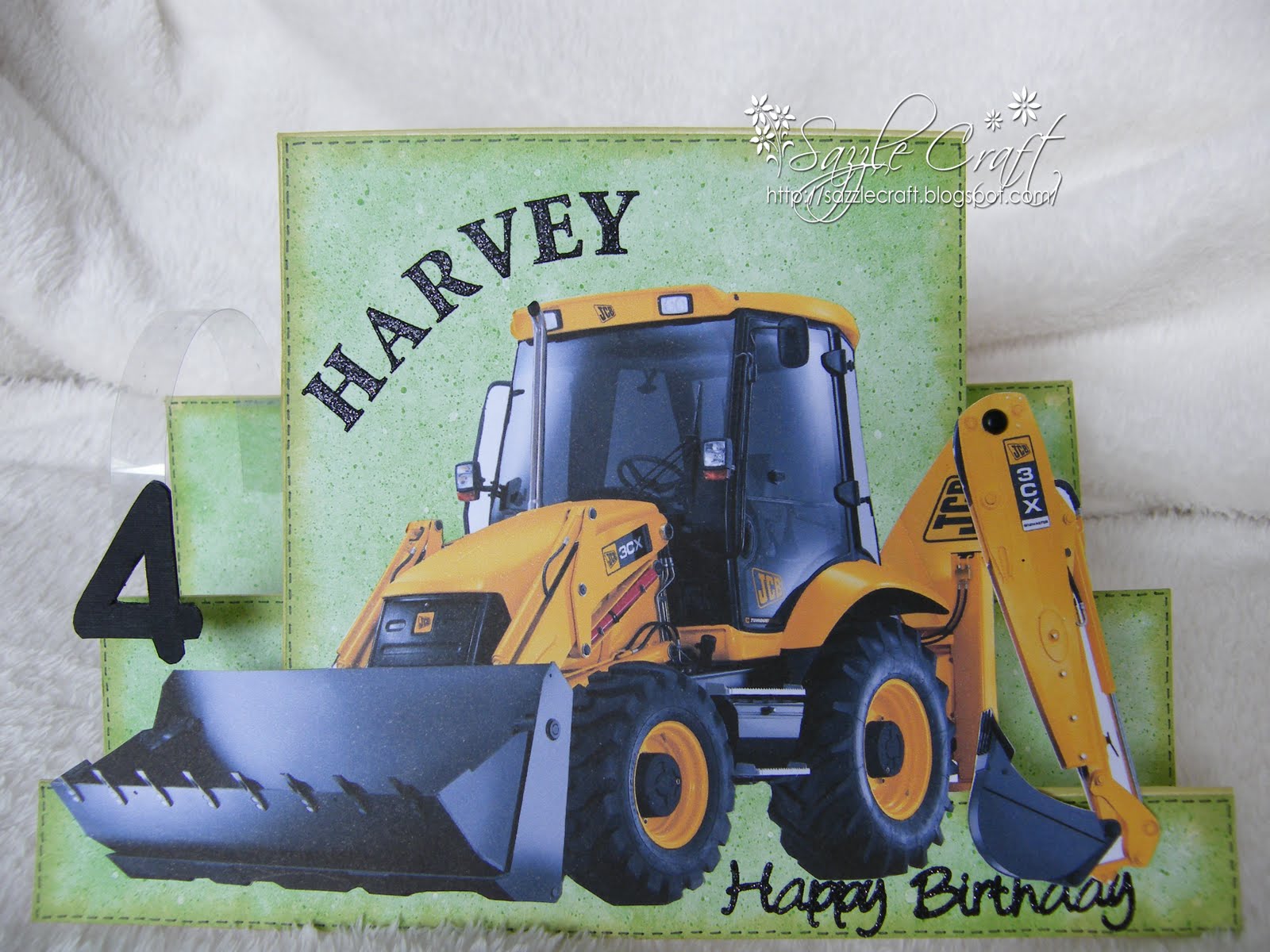 Sazzle Craft: JCB Birthday