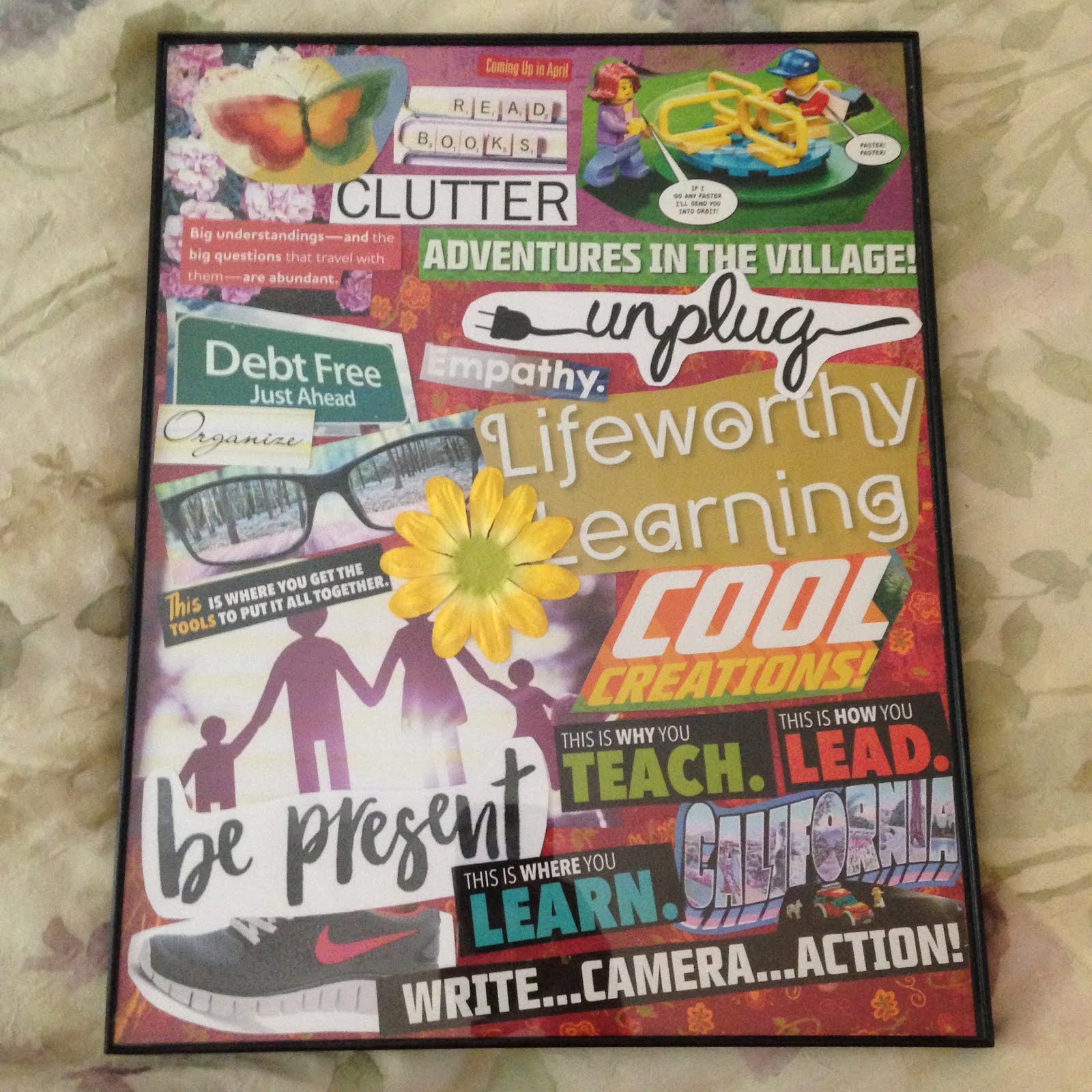 Responsive Literacy: My Vision Board