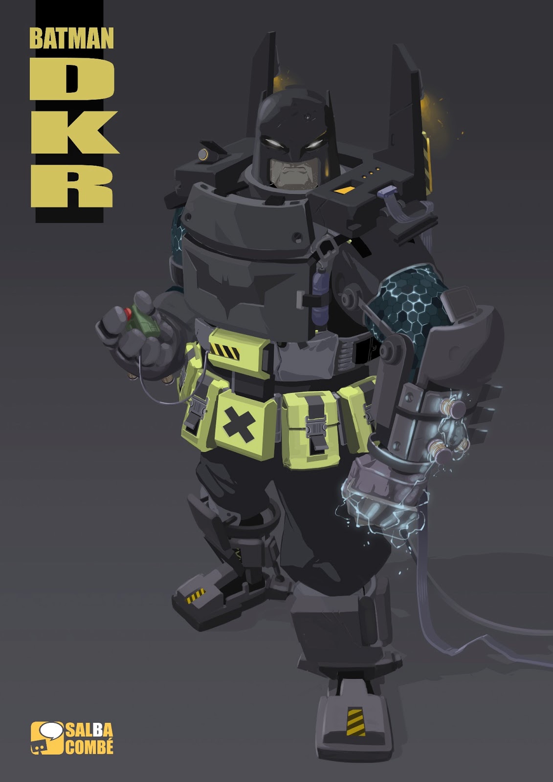 SalBa Combé: DARK KNIGHT RETURNS; BATMAN ARMORED