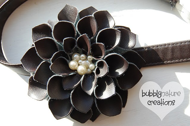 How to Make 3D Leather Flowers for Jewelry and Accessories / The ...