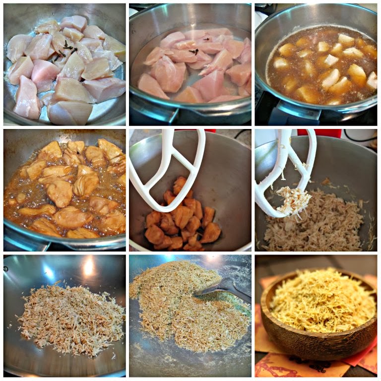 Nasi Lemak Lover: Chicken Meat Floss 鸡肉丝~~欢喜过马年
