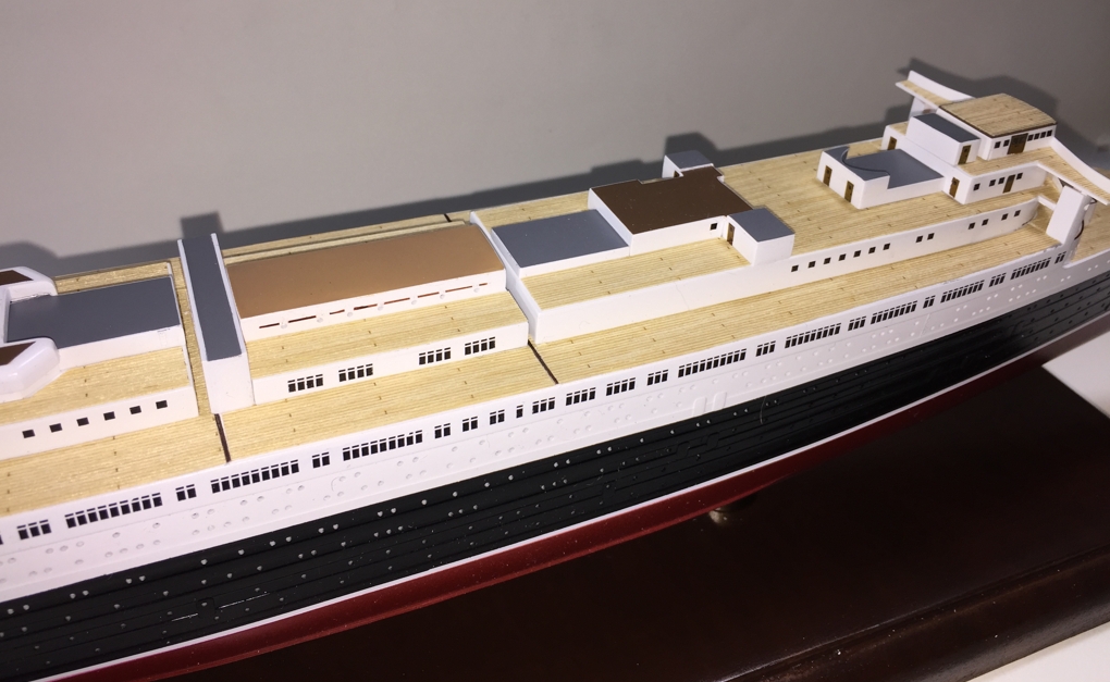 Scott's RMS Queen Mary Model: 2018