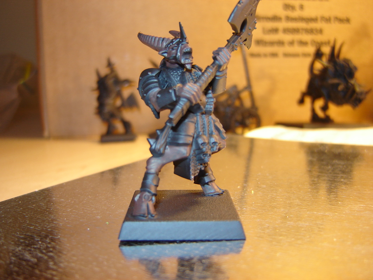 The Company of the Damned: Bestigor Unit - WIP.