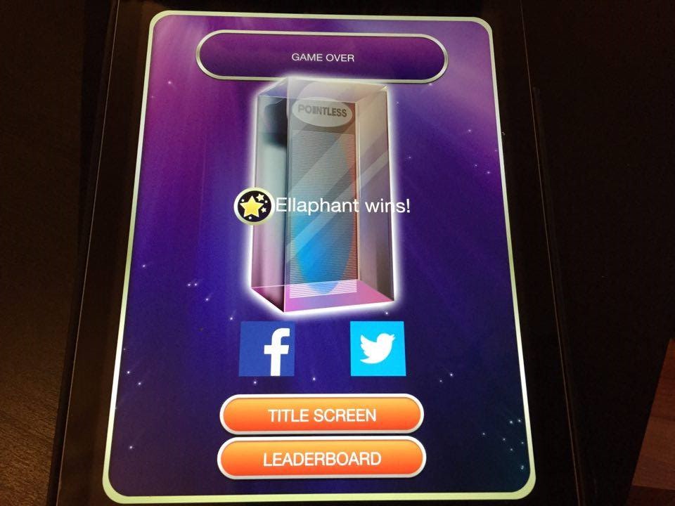 Inside the Wendy House: Pointless - the board game