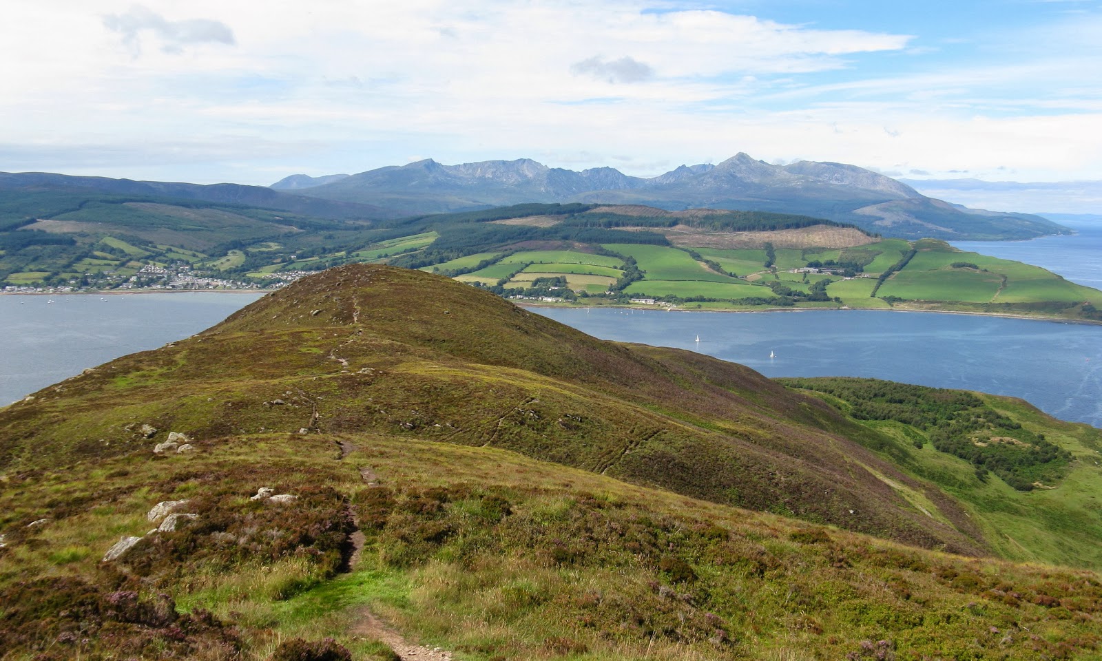 Neil's Hillwalking Exploits: Mullach Mor (Holy Island)