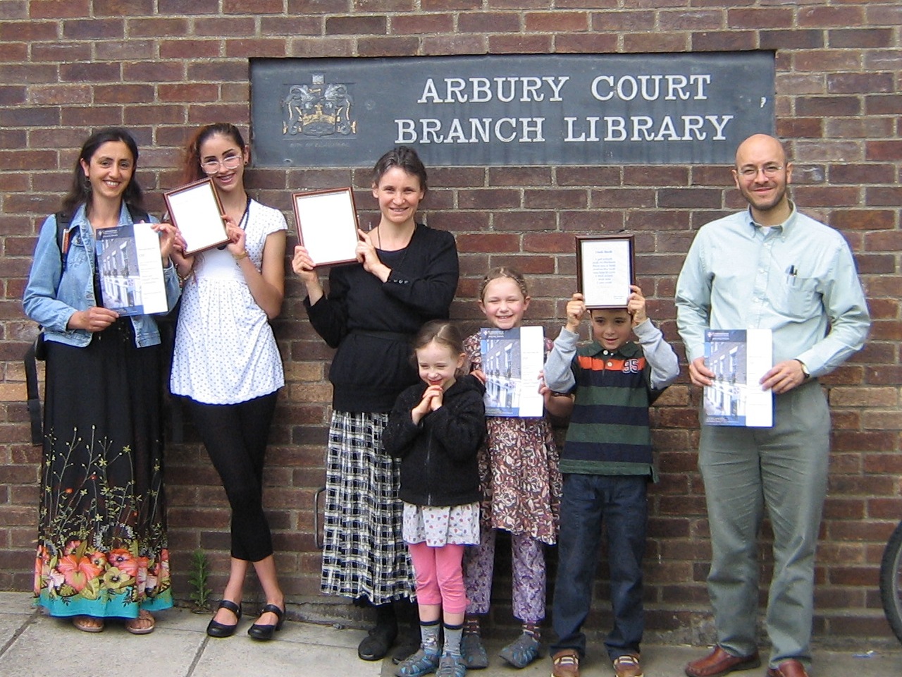 Friends of Arbury Library: Prizes for poetry competition winners