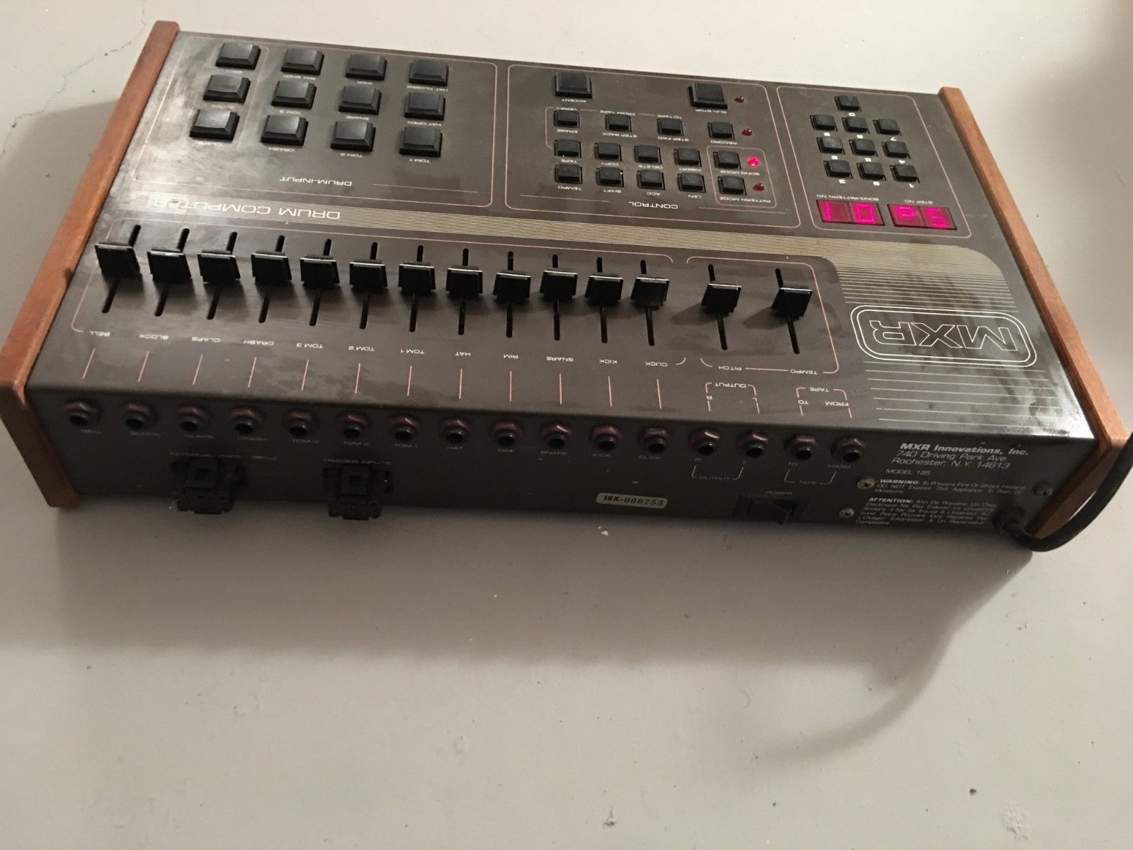 MATRIXSYNTH: Vtg MXR Drum Computer
