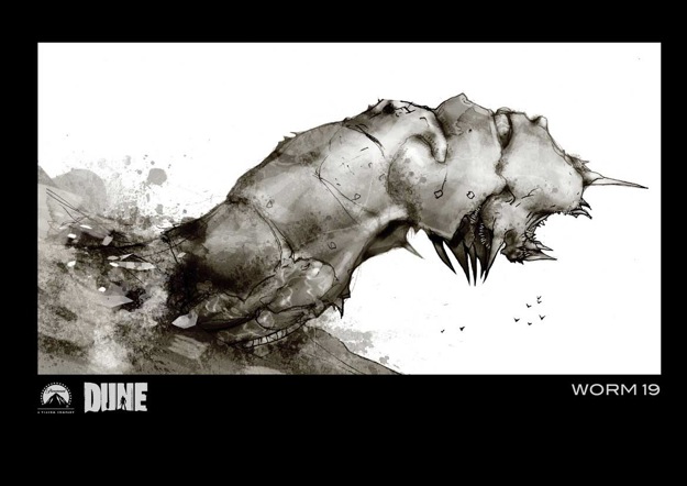 Ride The Sandworms Of Peter Berg's Unfilmed Dune Concept Art « Film Sketchr